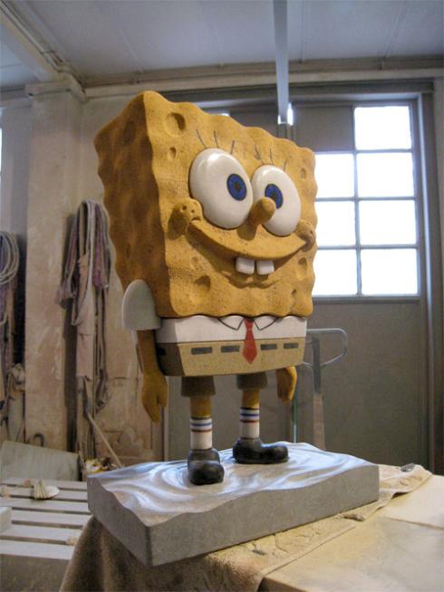 SpongeBob Stone Handcraft | SpongeBuddy Mania Forums